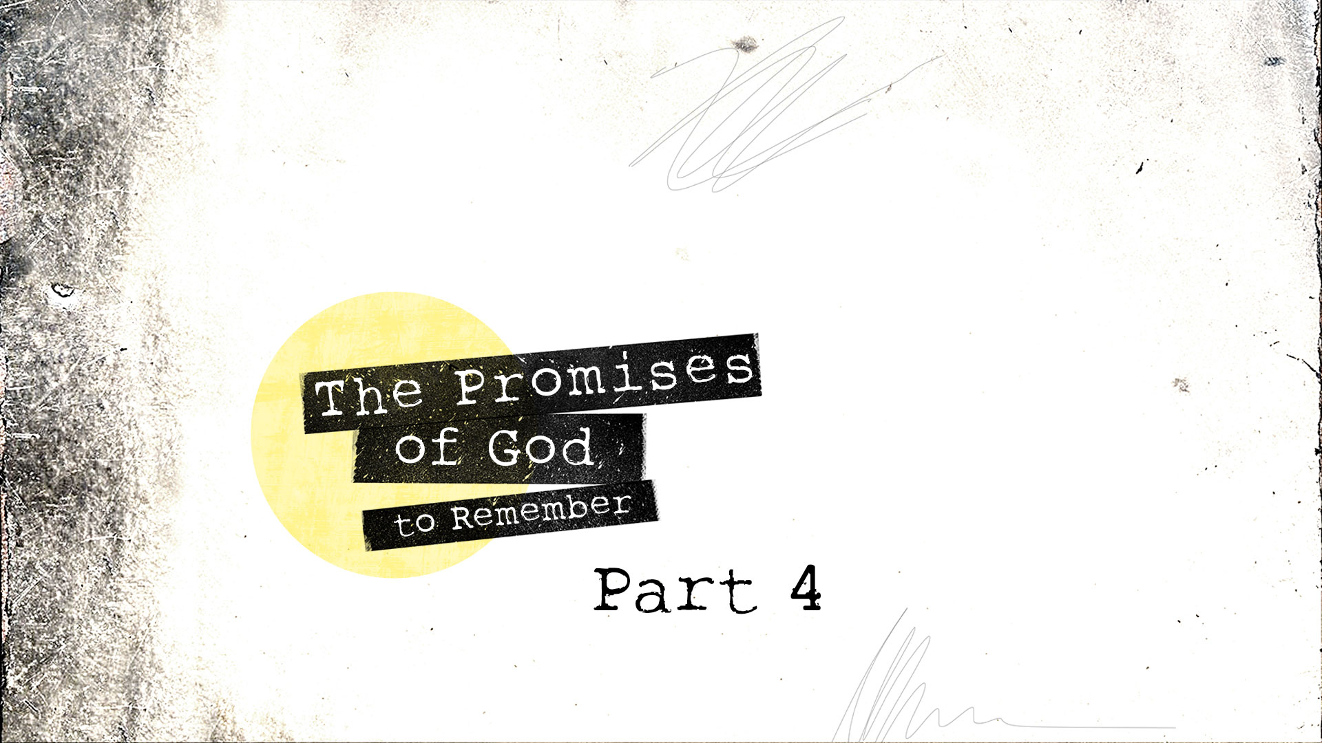The Promises of God Part 4 - The Promise of New Identity - Kyle Worley ...